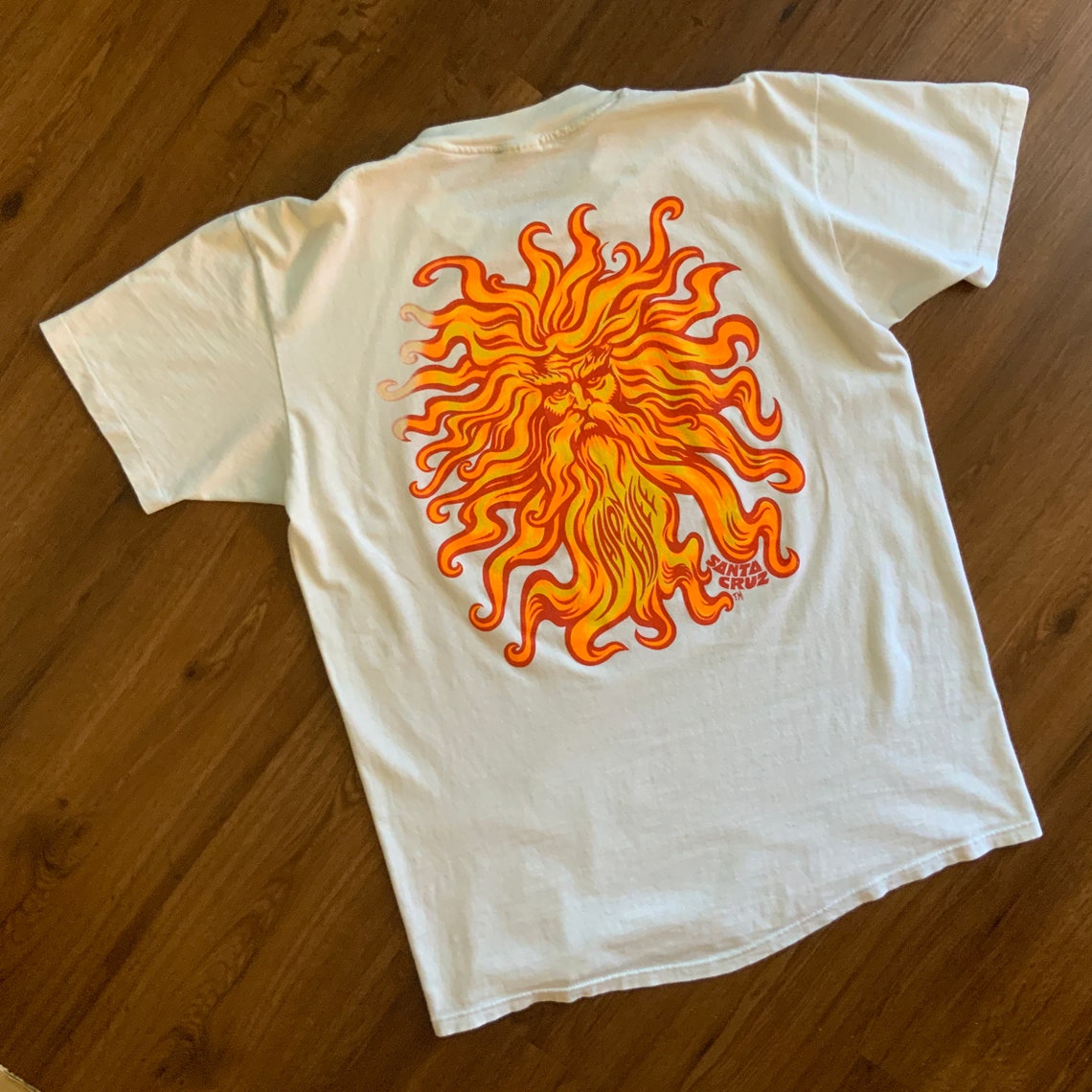 Vintage 80s Santa Cruz Jason Jessee Sun God Sk8 Shirt 1980s - Etsy