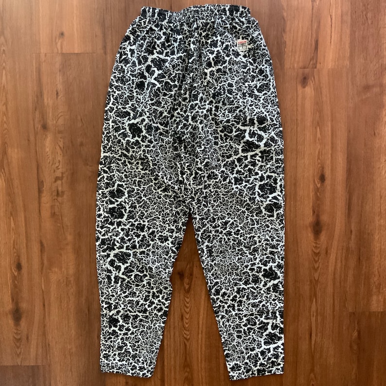 Vintage 80s Vision Street Wear Crackle Print Pants Old Ghosts 1980s ...