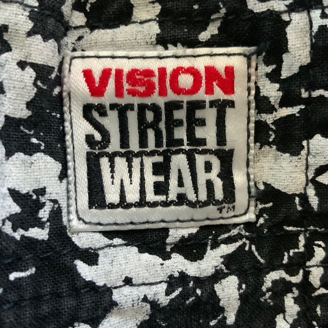 Vintage 80s Vision Street Wear Crackle Print Pants Old Ghosts 1980s ...