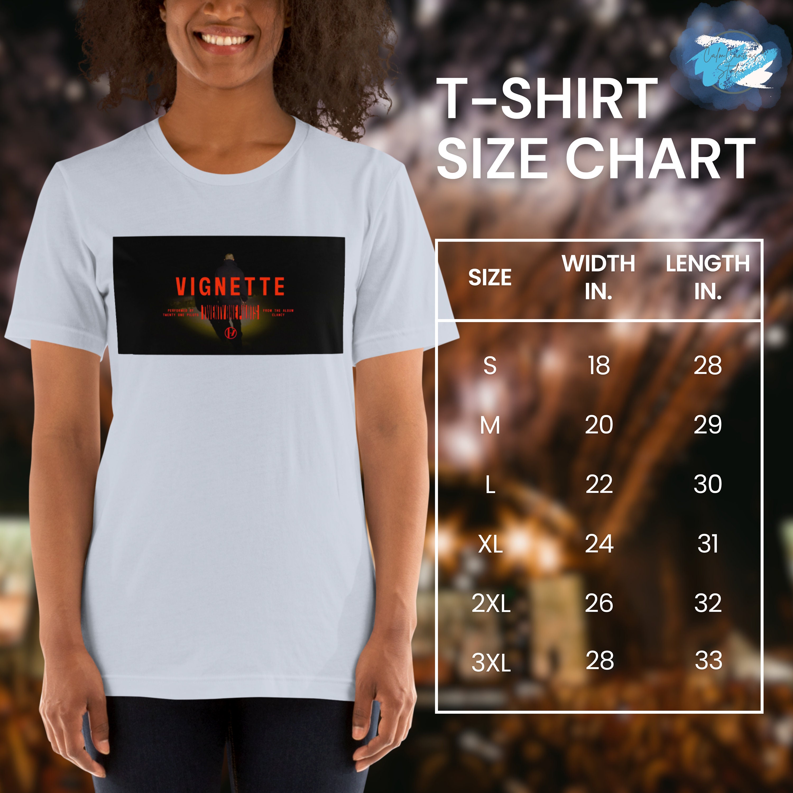 Vignette Twenty One Pilots Concert Unique Customized T-shirt 21 Pilots ...