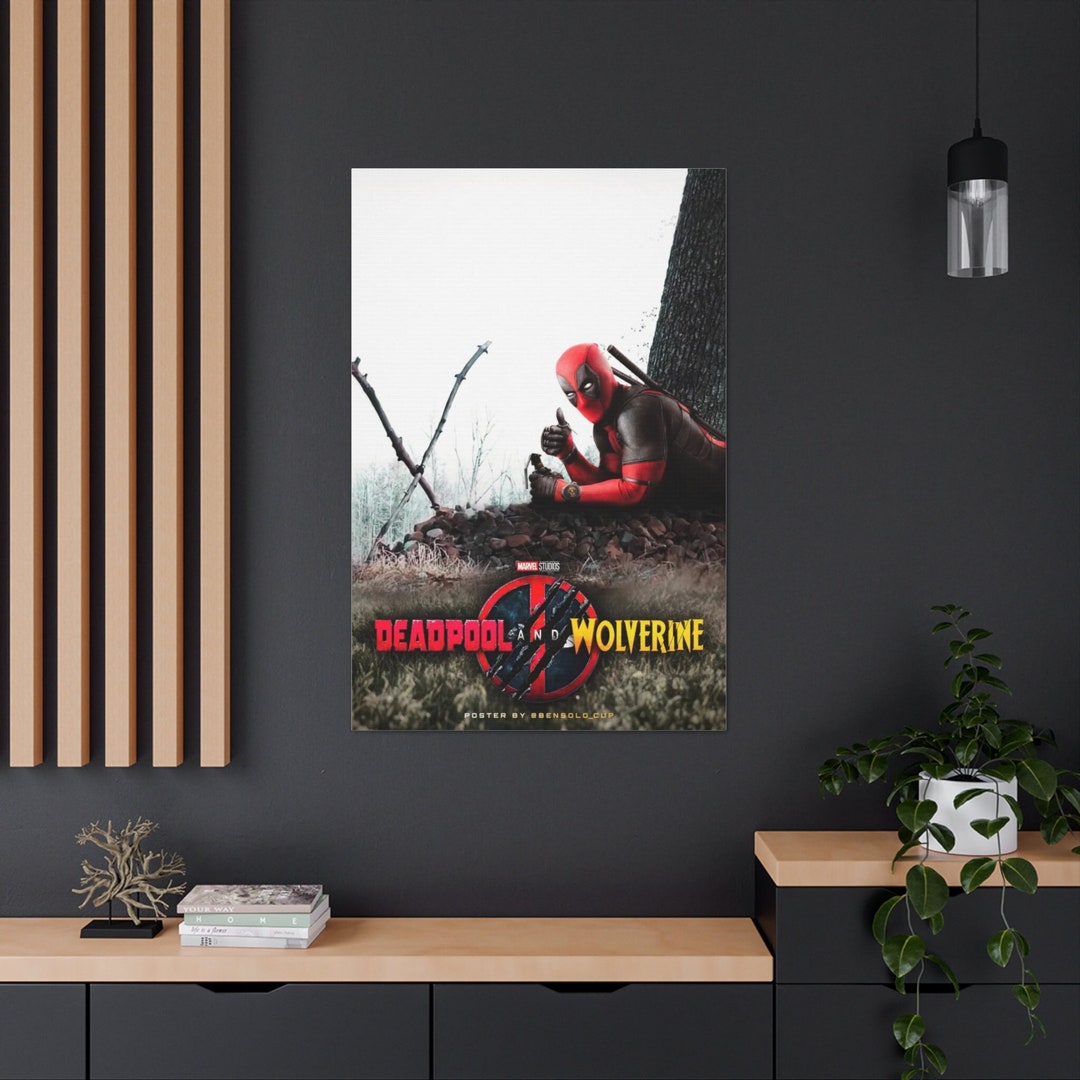 Deadpool & Wolverine Marvel Superhero Movie Poster 9 Different Custom ...
