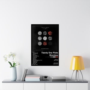 Twenty One Pilots Album Art Poster Set: Customizable Music Decor - Etsy
