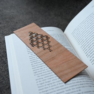 Laser Cut Wooden Bookmark - Etsy