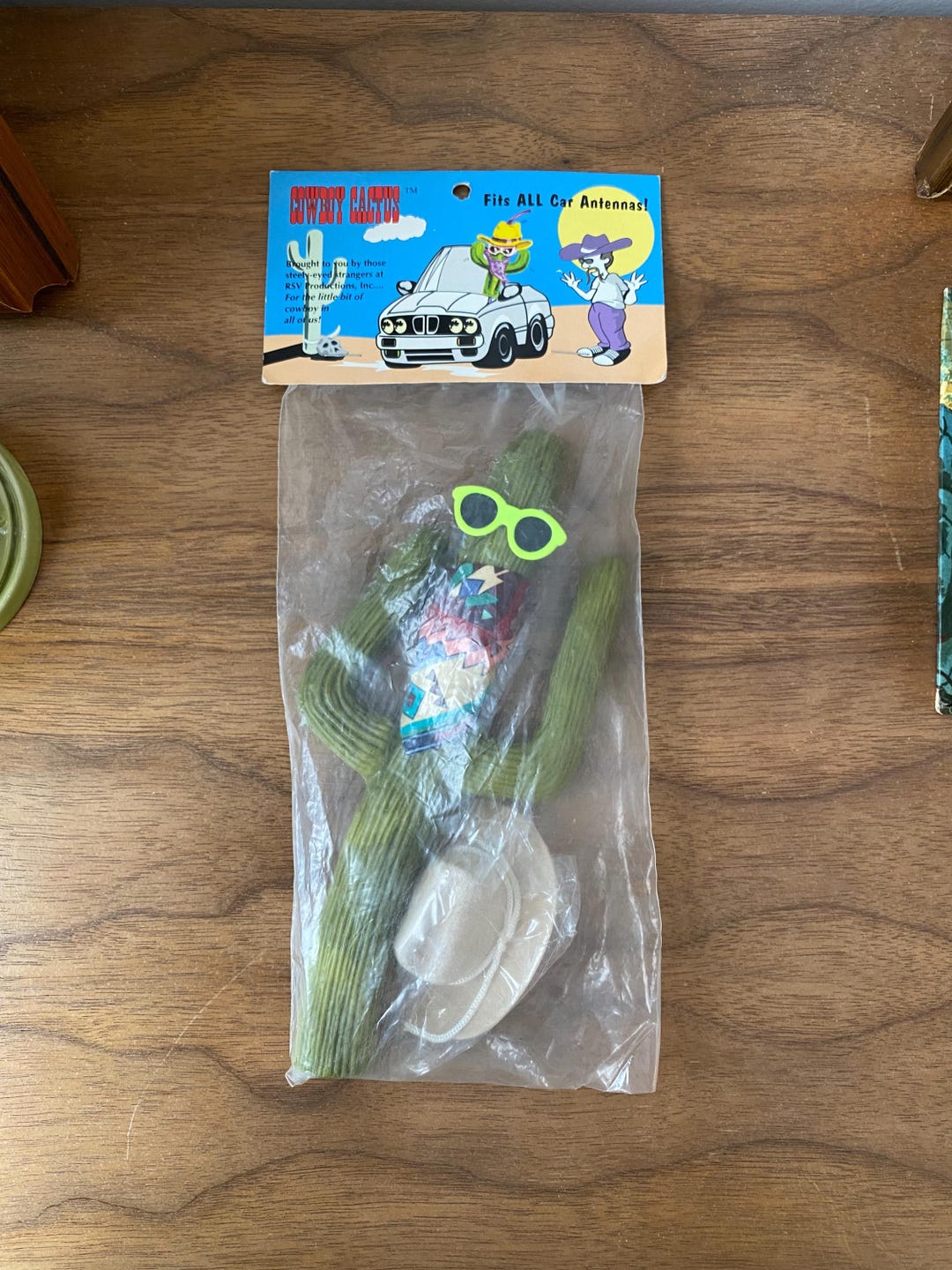 Vintage Cowboy Cactus Car Antenna Topper – RSV Productions 90s Novelty ...
