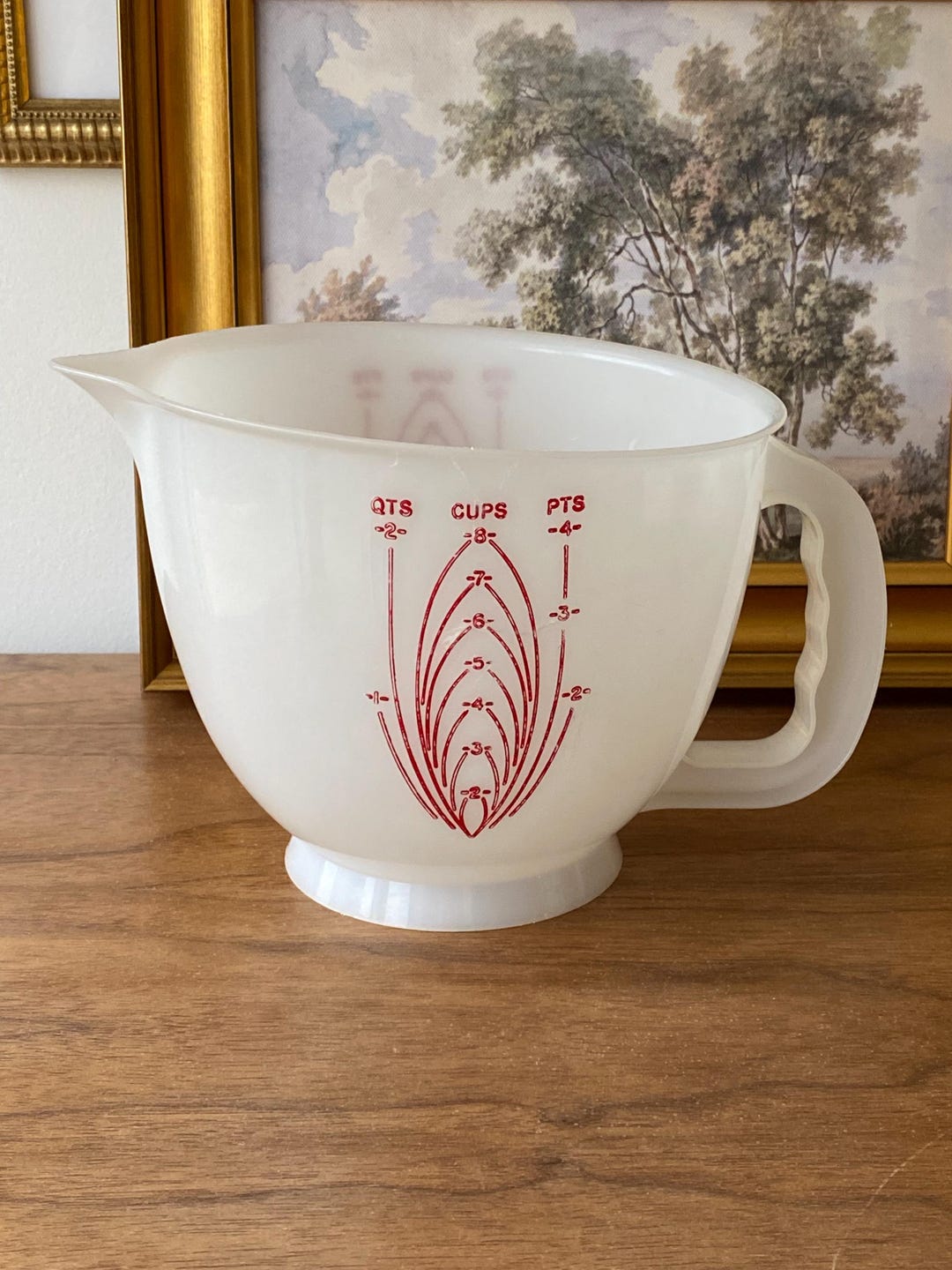 Vintage Tupperware Mix N Store 8 Cup Measuring Cup/bowl/pitcher, 8 Cups ...