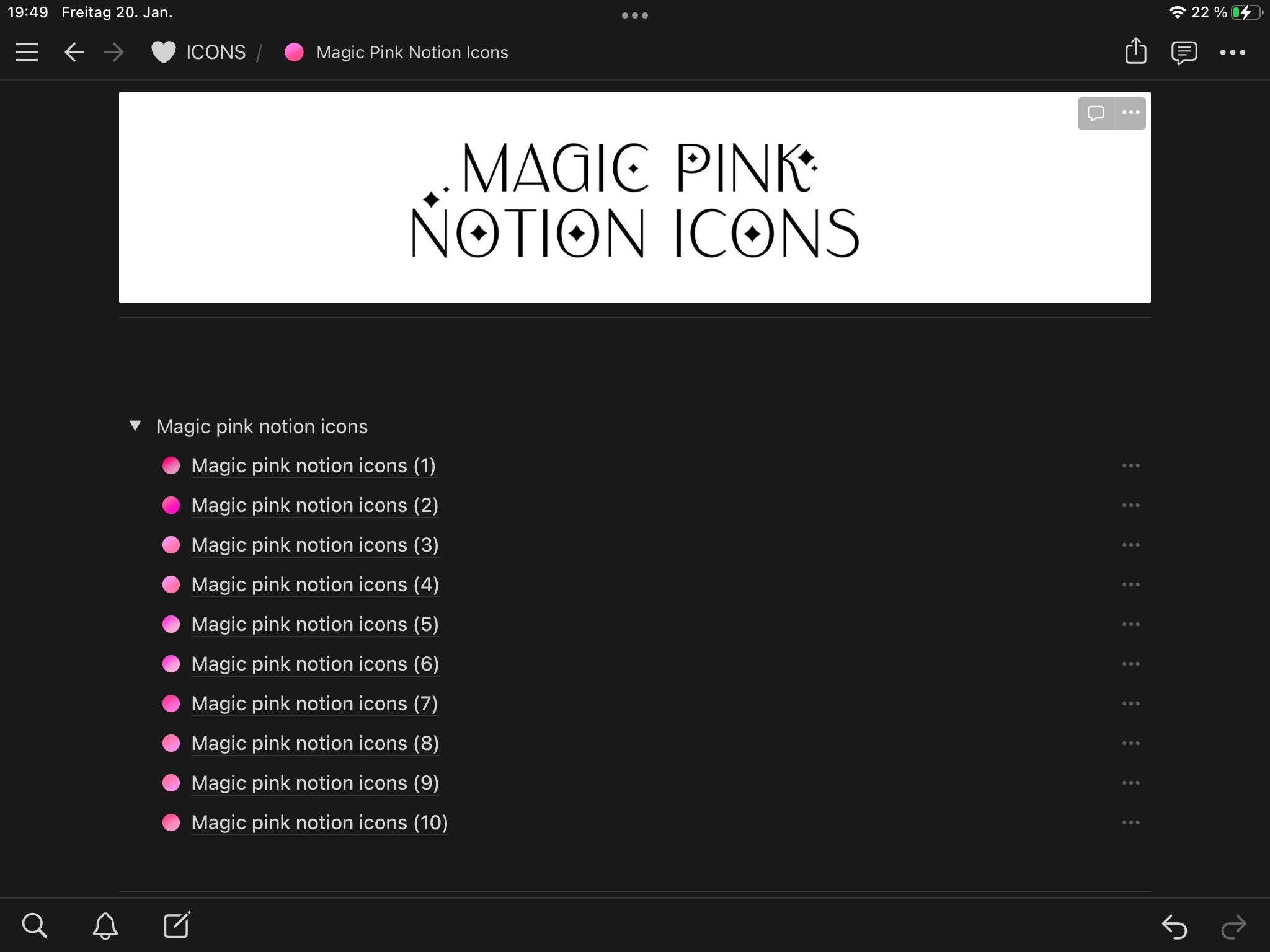 Notion Icons Digital Stickers Animated Gif Digital Files Instant ...
