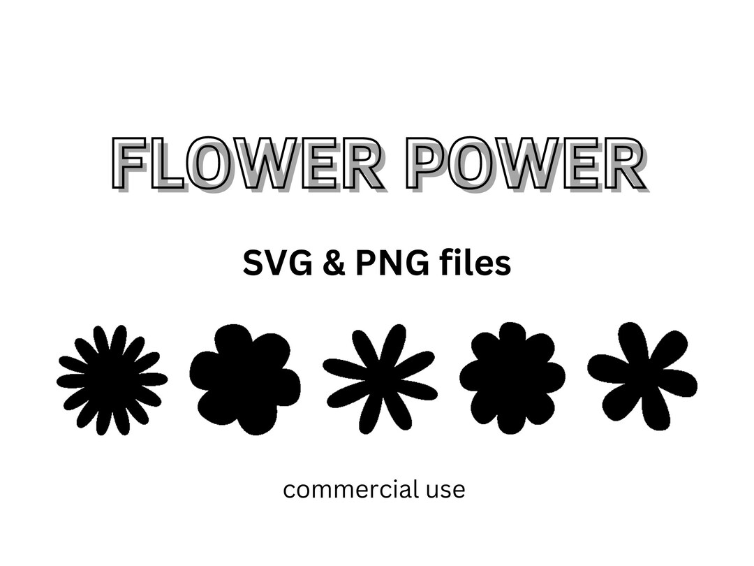 Flowers Svg Bundle | Flower Icon Svg | Flat Flowers Clipart Vector ...