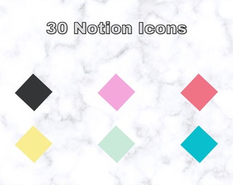 Notion Png Icons - Etsy
