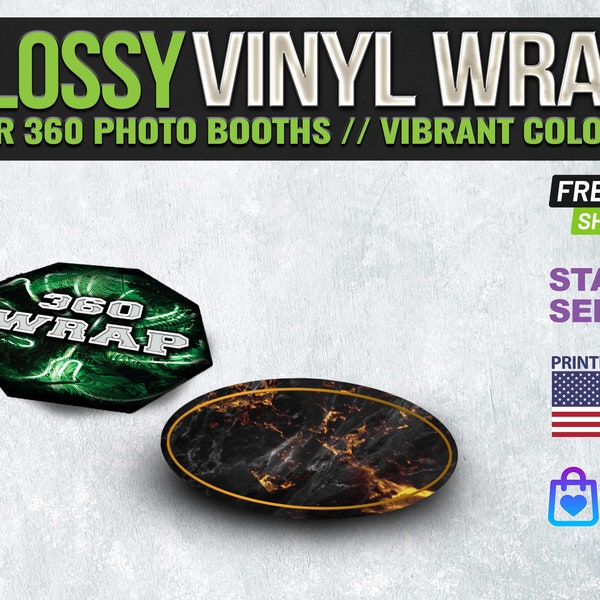 360 Photo Booth Logo Decal - Etsy