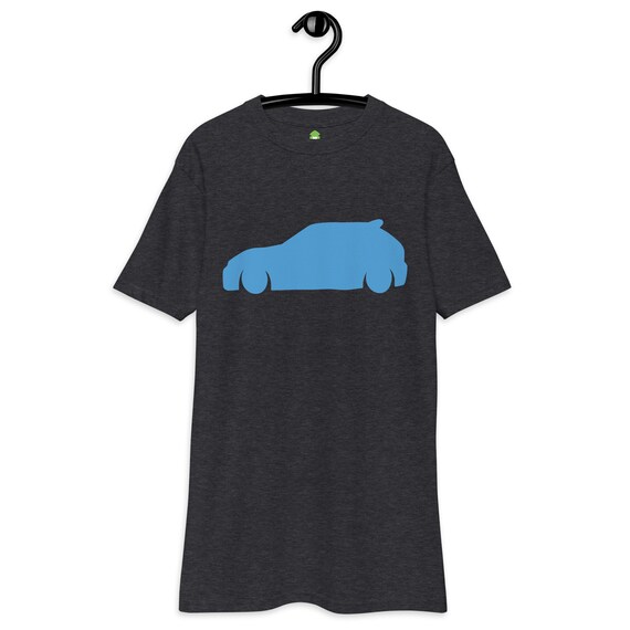 EK Civic Hatchback Type R Silhouette T-shirt Blue | Etsy