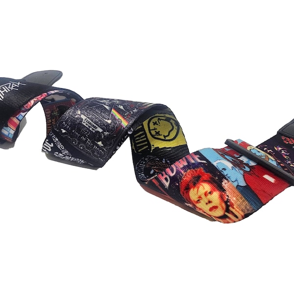 Rock Guitar Strap - Etsy