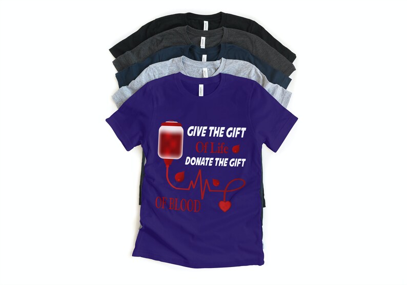 Give the Gift of Life Donate the Gift of Blood, Great for Awareness ...