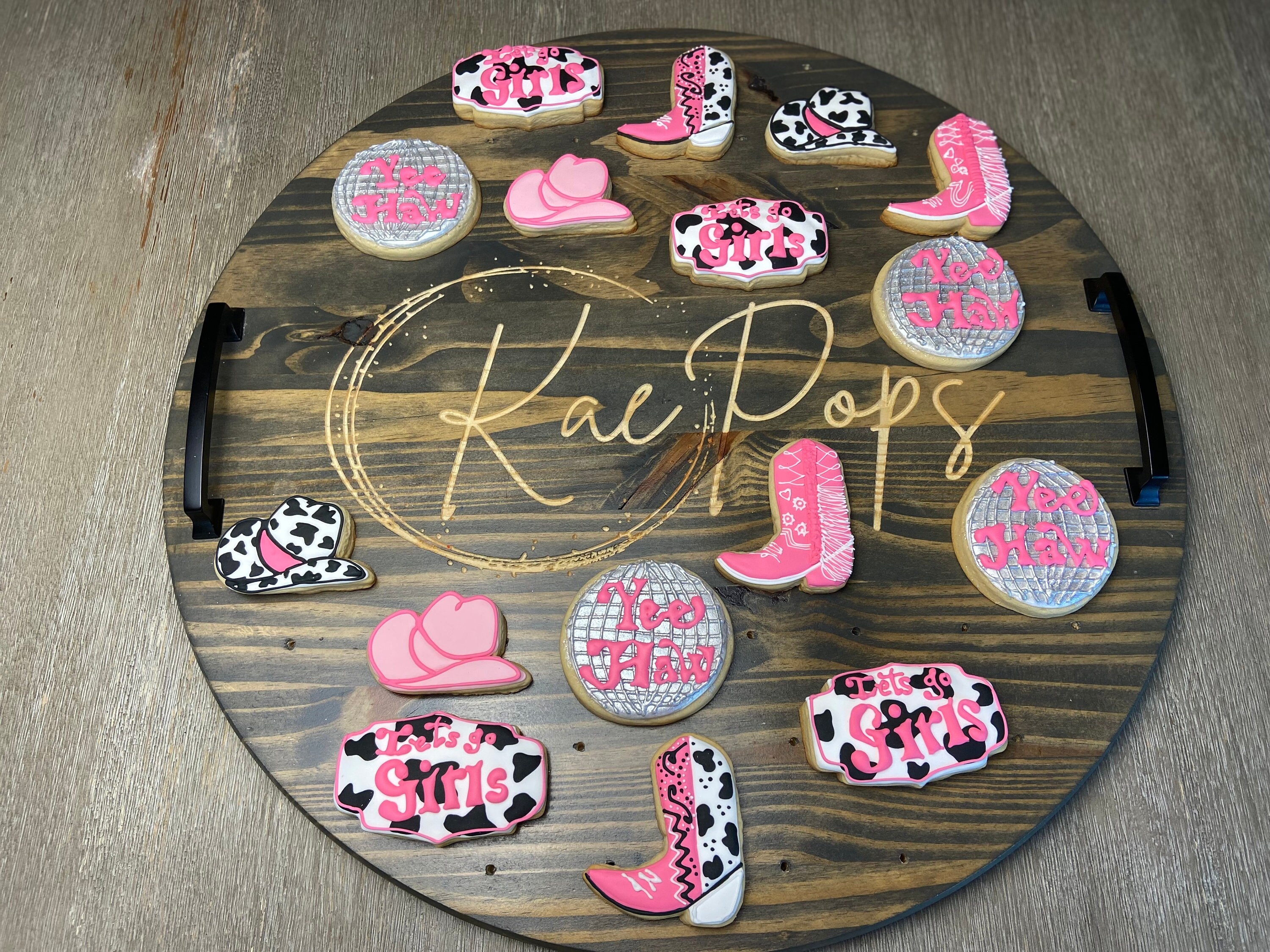 Cowgirl Decorated Sugar Cookies - Etsy