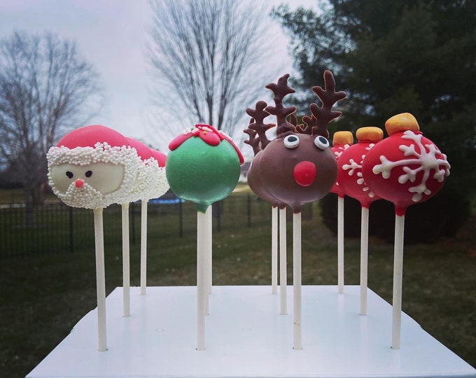 Christmas Ornament Cake Pops - Etsy