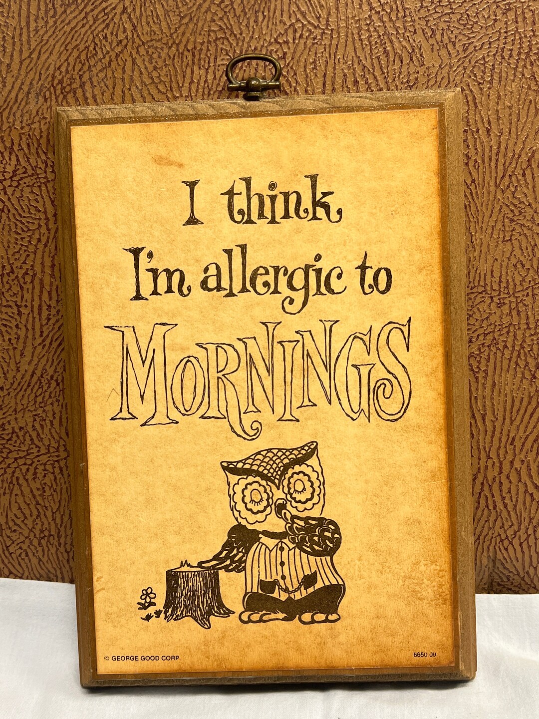 Vintage Owl Sign - Etsy