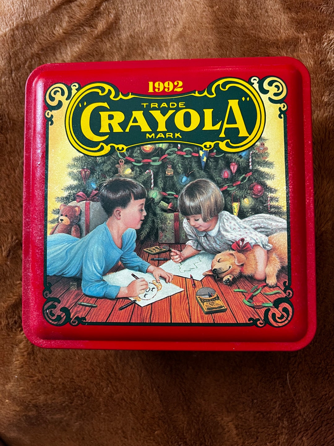 1992 Crayola Tin - Etsy
