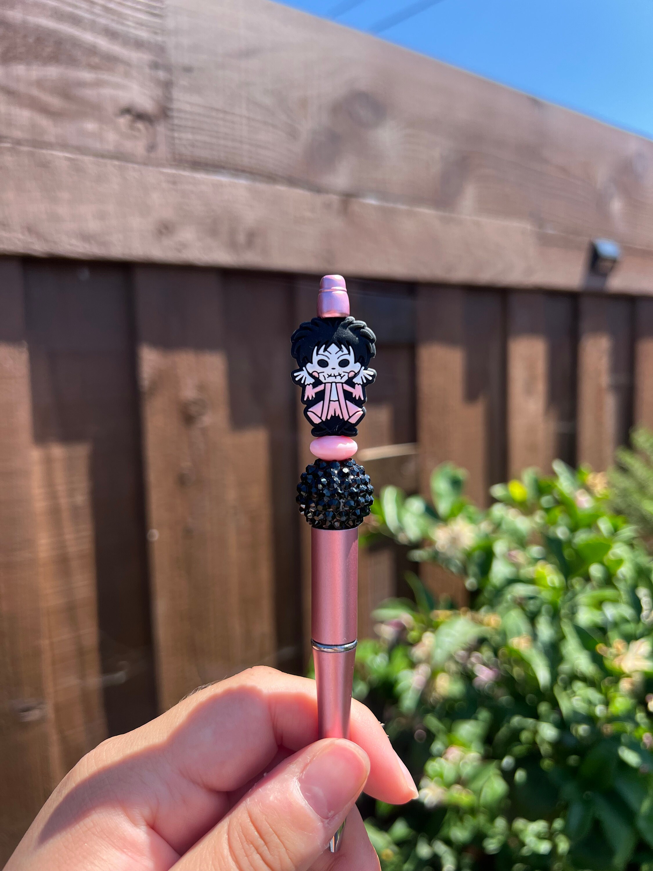 Horror Movie Pens Halloween Character Pens Horror Beaded Pens - Etsy