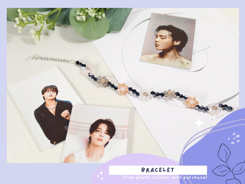 Jimin Face Collection Beaded Accessories Phone Charms - Etsy