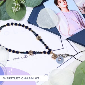 Jung Kook | Golden Collection | Handmade Beaded Collection | Wristlet ...