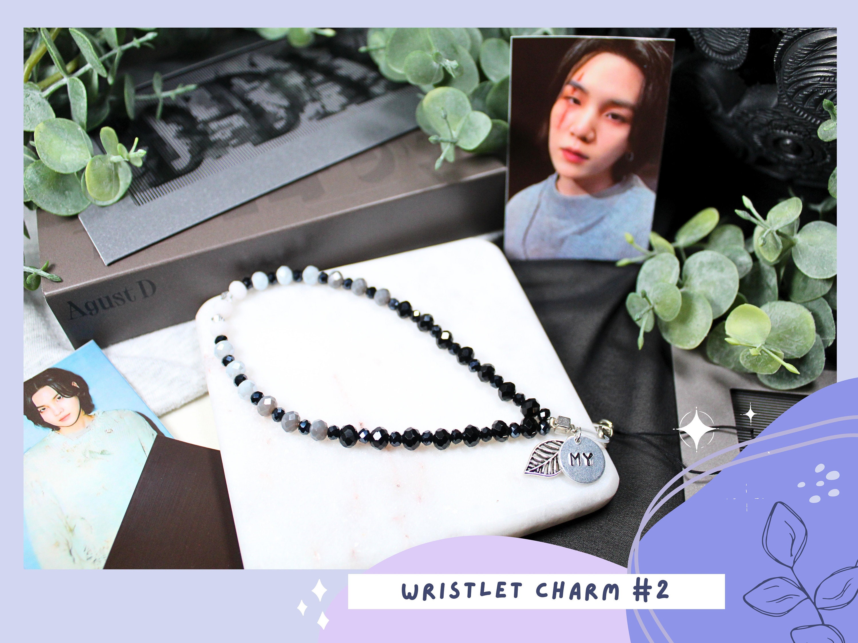 AGUST D SUGA Amygdala Collection Beaded Accessories Phone Charms ...