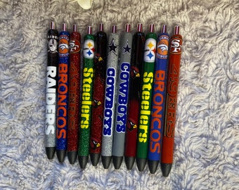 Football Epoxy Pens - Etsy