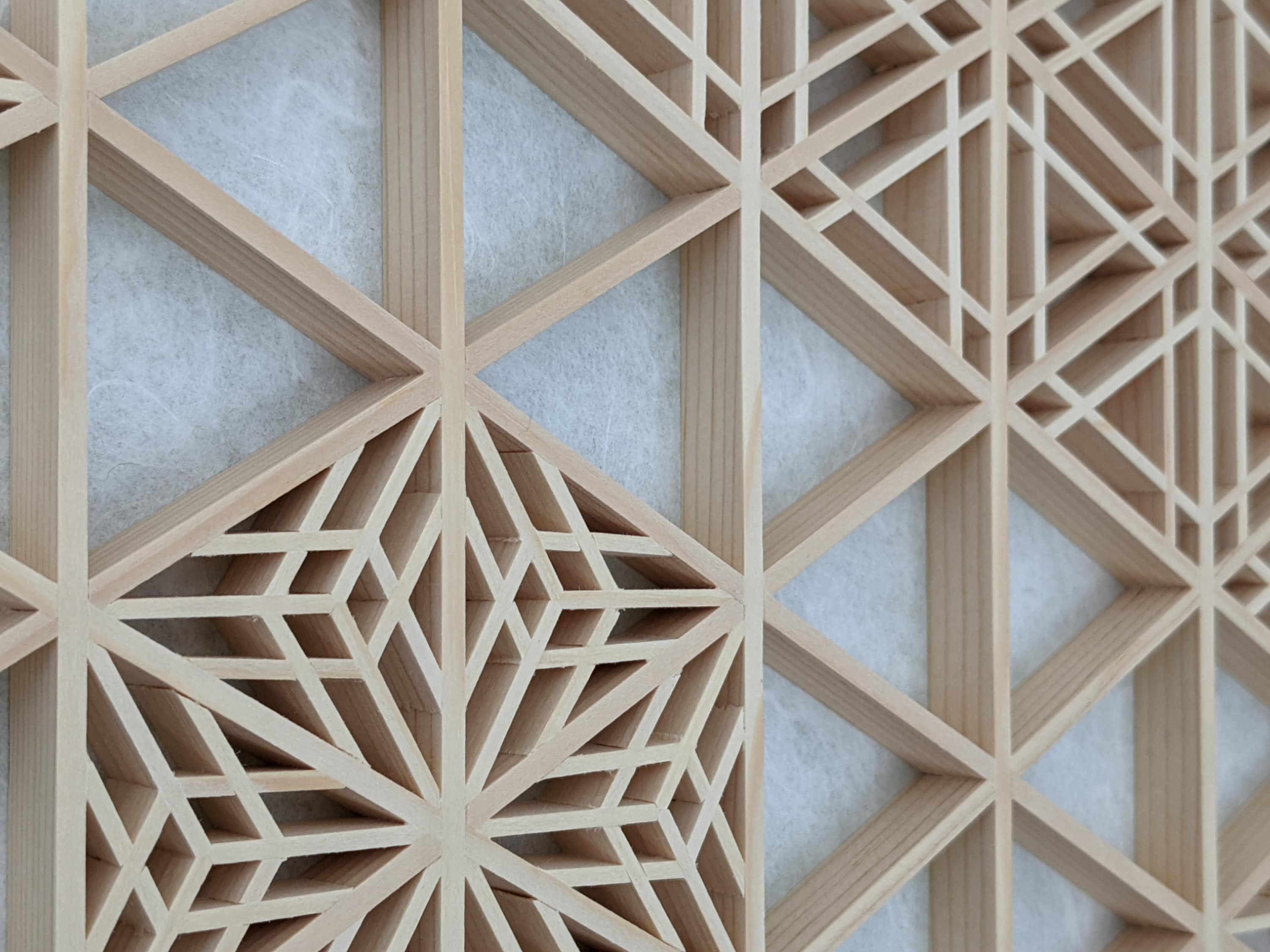 Kumiko Art Frame / Handmade Japanese Woodworking - Etsy