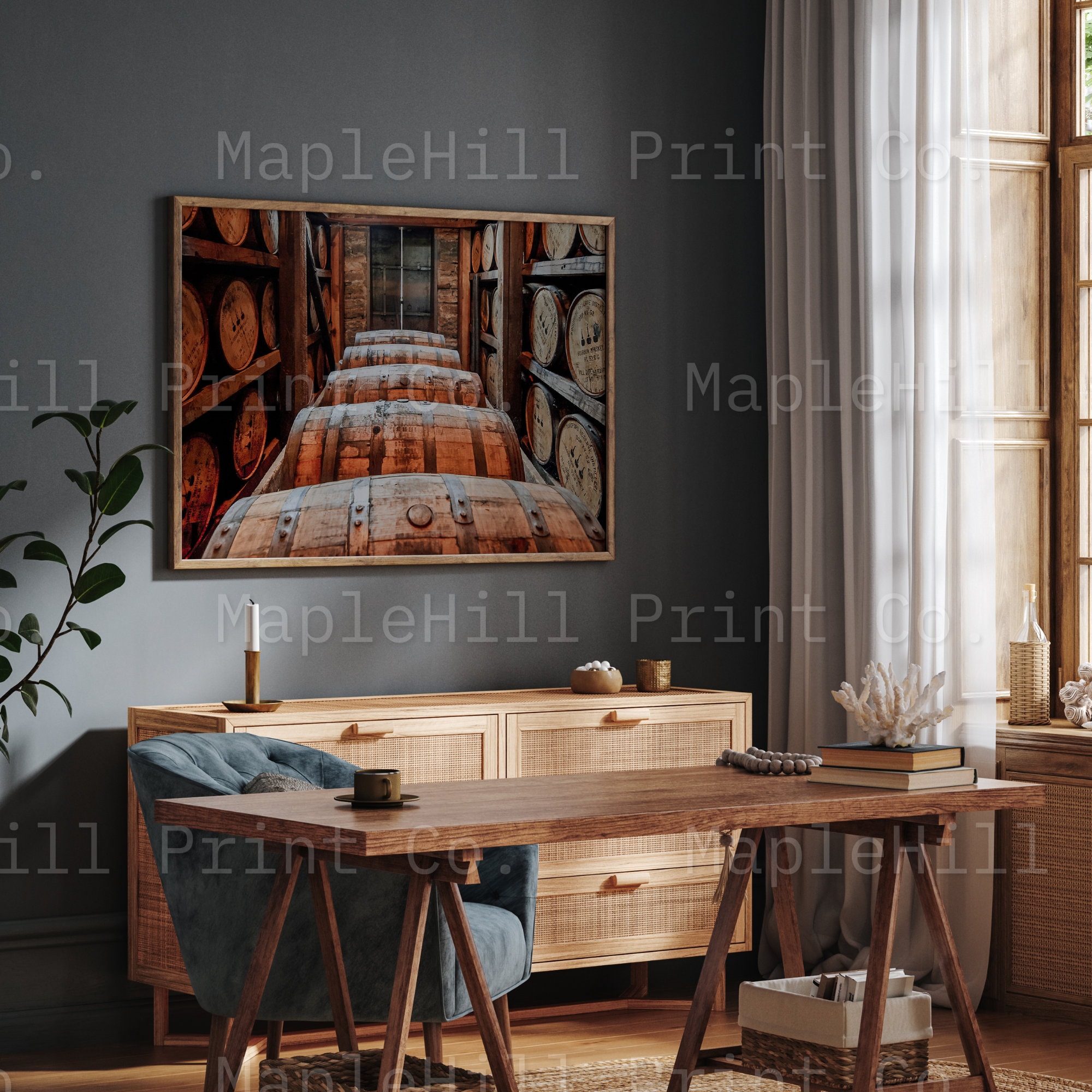 Whiskey Wall Art, Whiskey Barrel, Vintage Whiskey Wall Art, Bourbon ...
