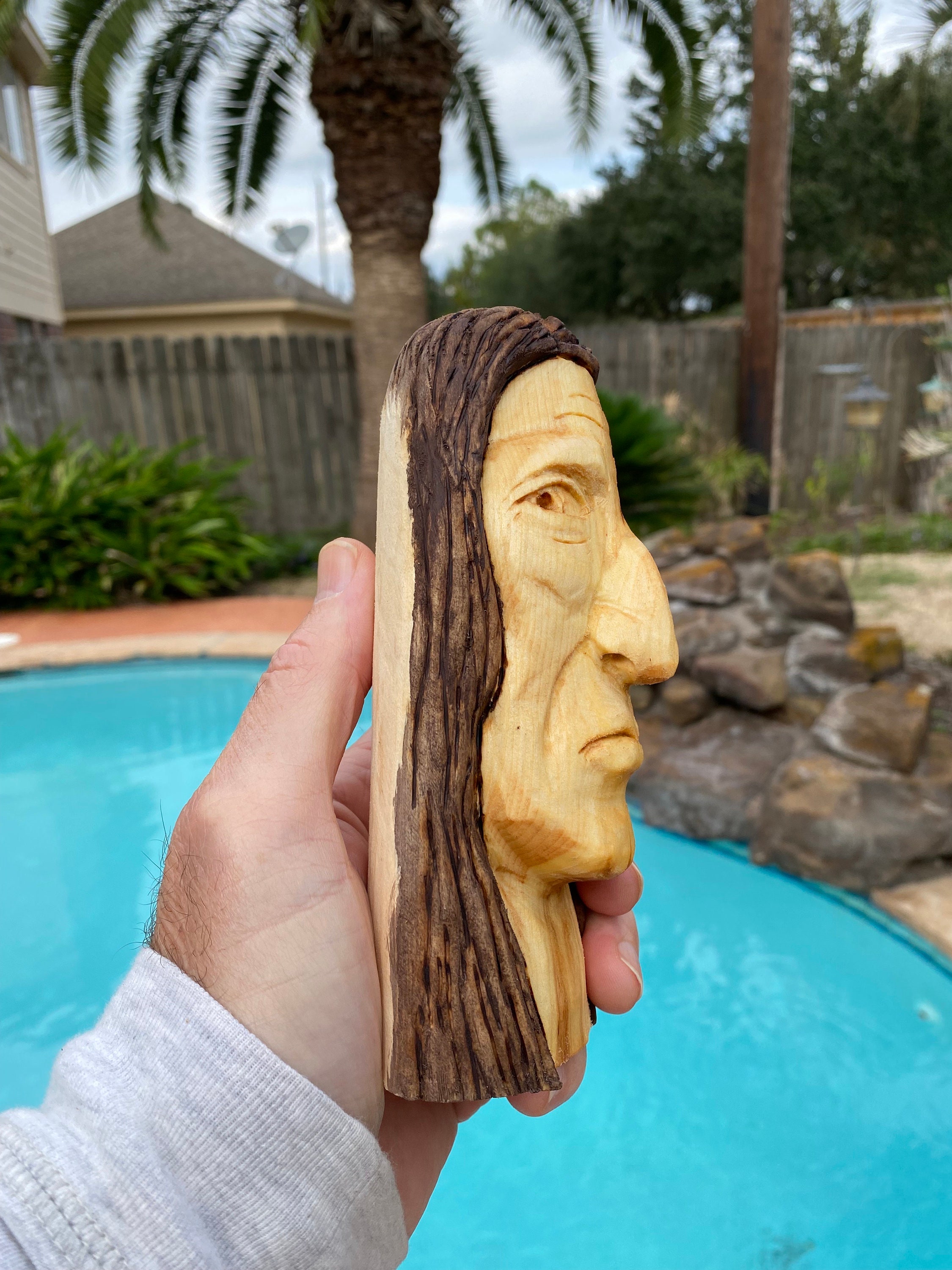 Native American Wood Carving - Etsy