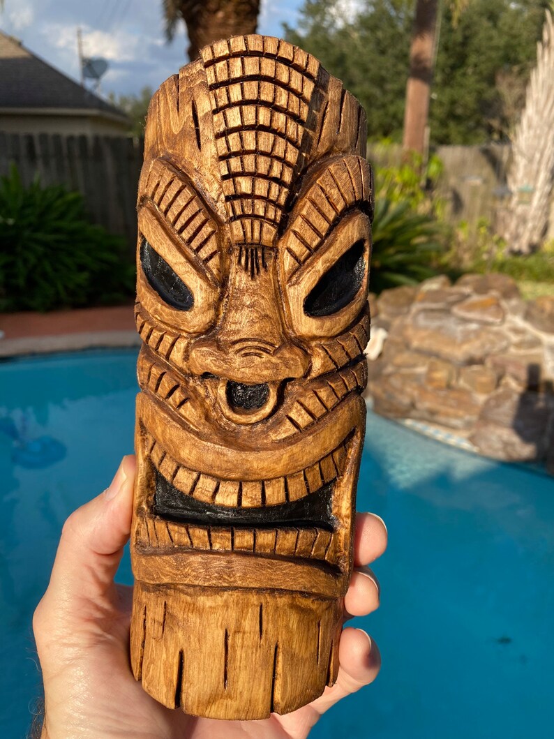 Tiki Wood Carving - Etsy