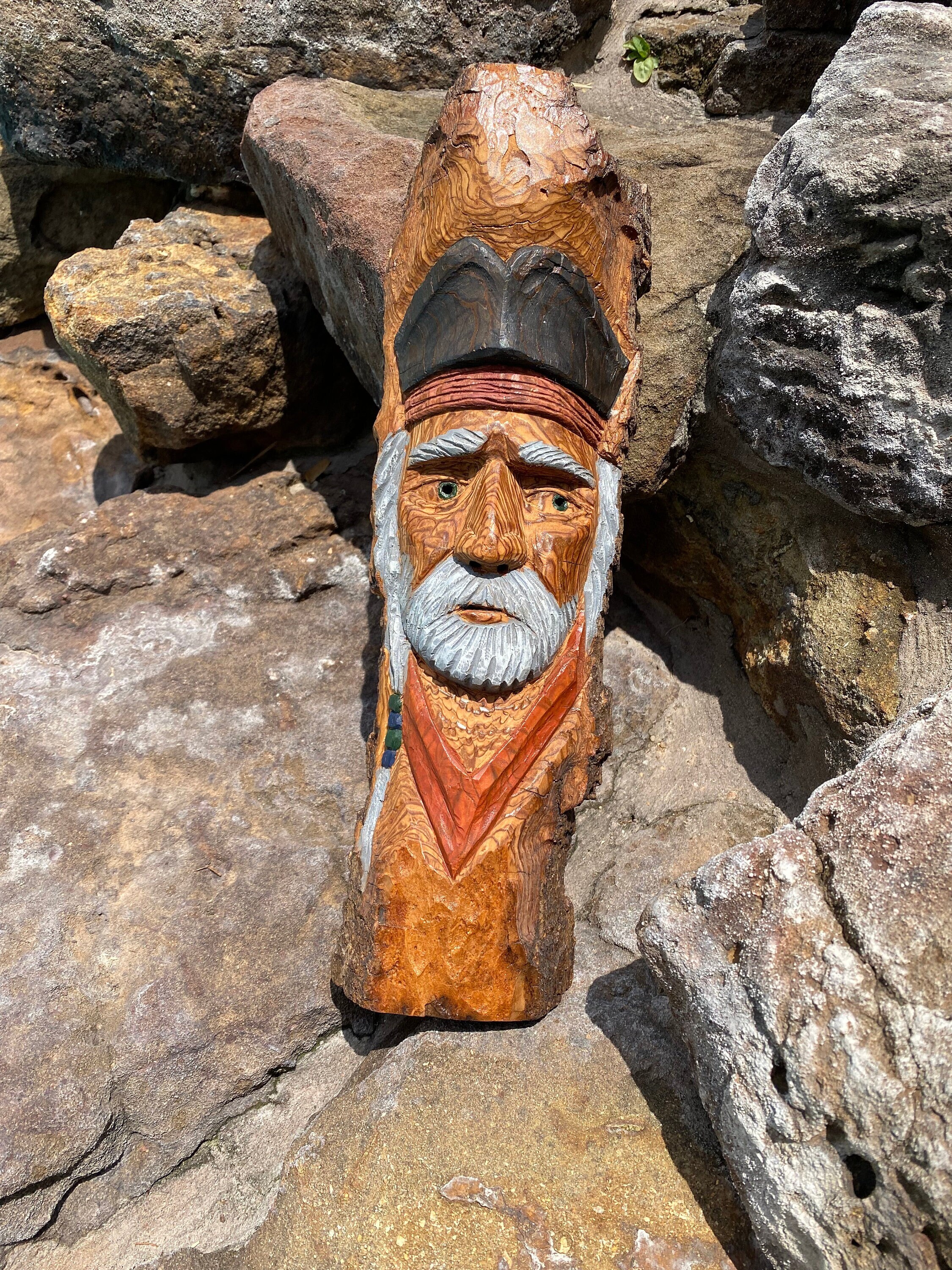 Sailor/pirate, Hand Carved Wood Carving - Etsy