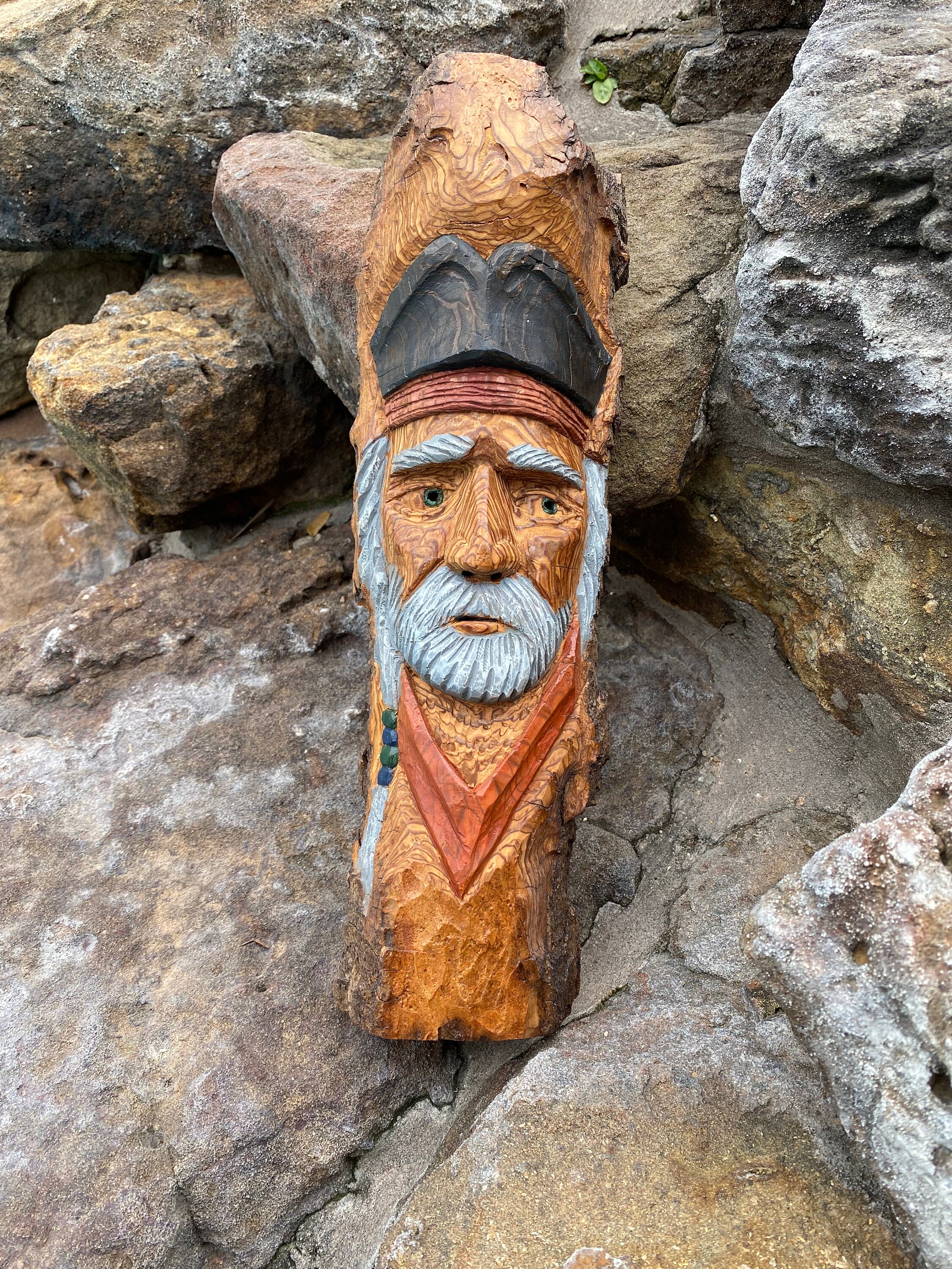 Sailor/pirate, Hand Carved Wood Carving - Etsy