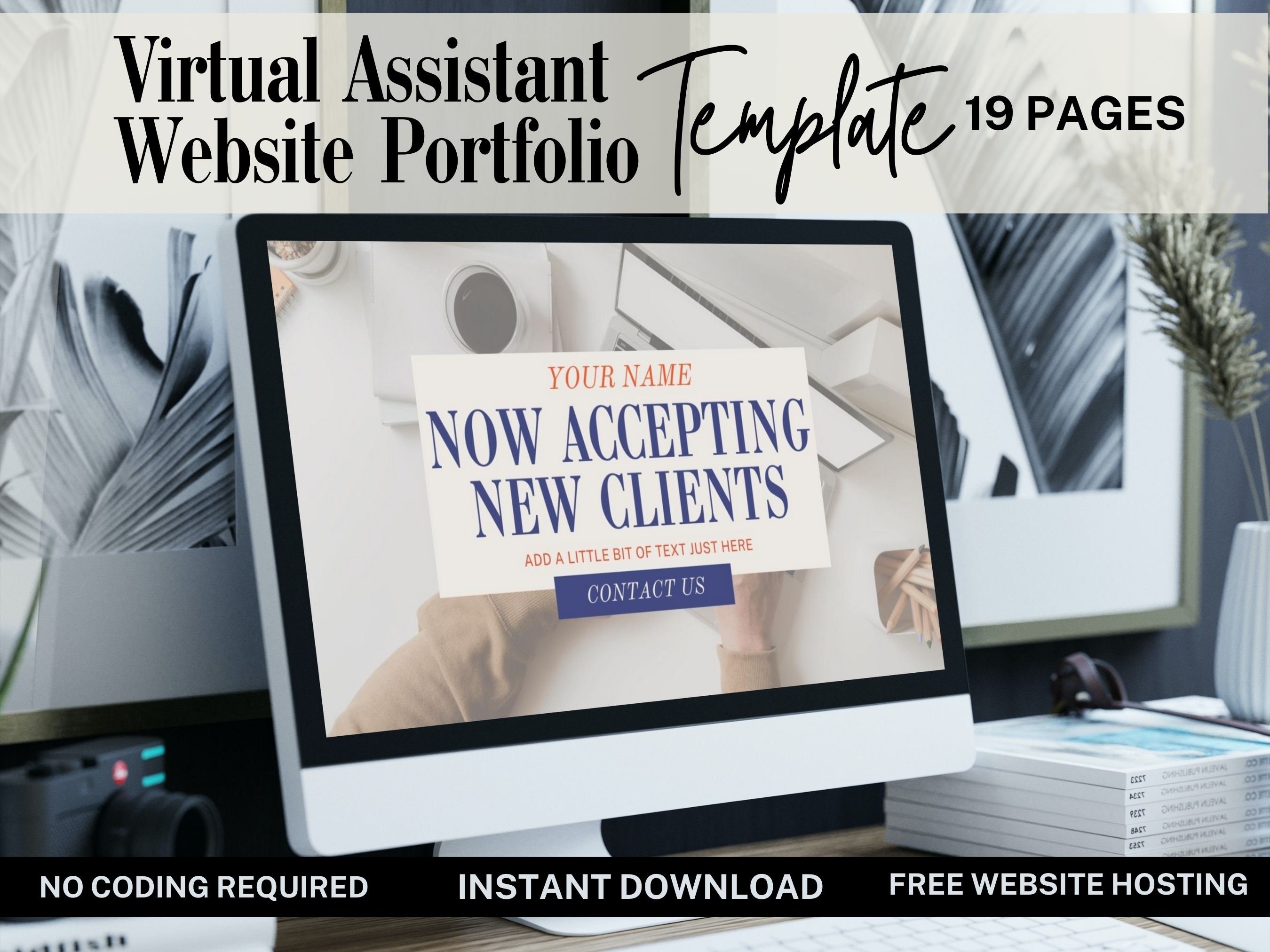 Virtual Assistant Portfolio Template Online Business Manager Virtual ... Virtual Assistant Portfolio Template Online Business Manager Virtual ...