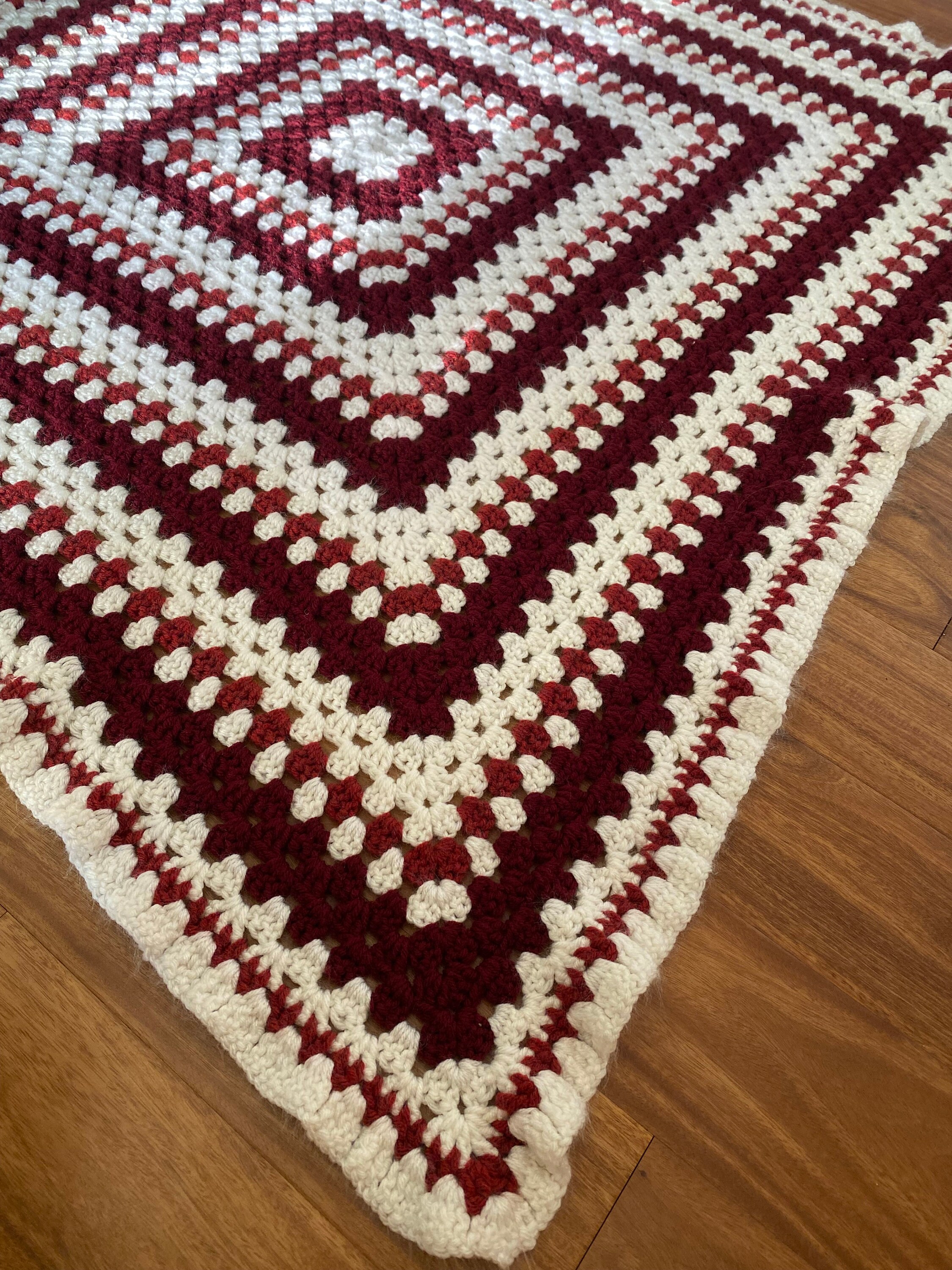 Crochet Lap Blanket / Throw Blanket - Etsy