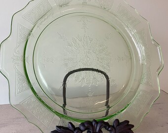 Green Depression Glass Princess Pattern - Etsy
