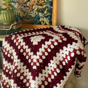 Crochet Lap Blanket / Throw Blanket - Etsy