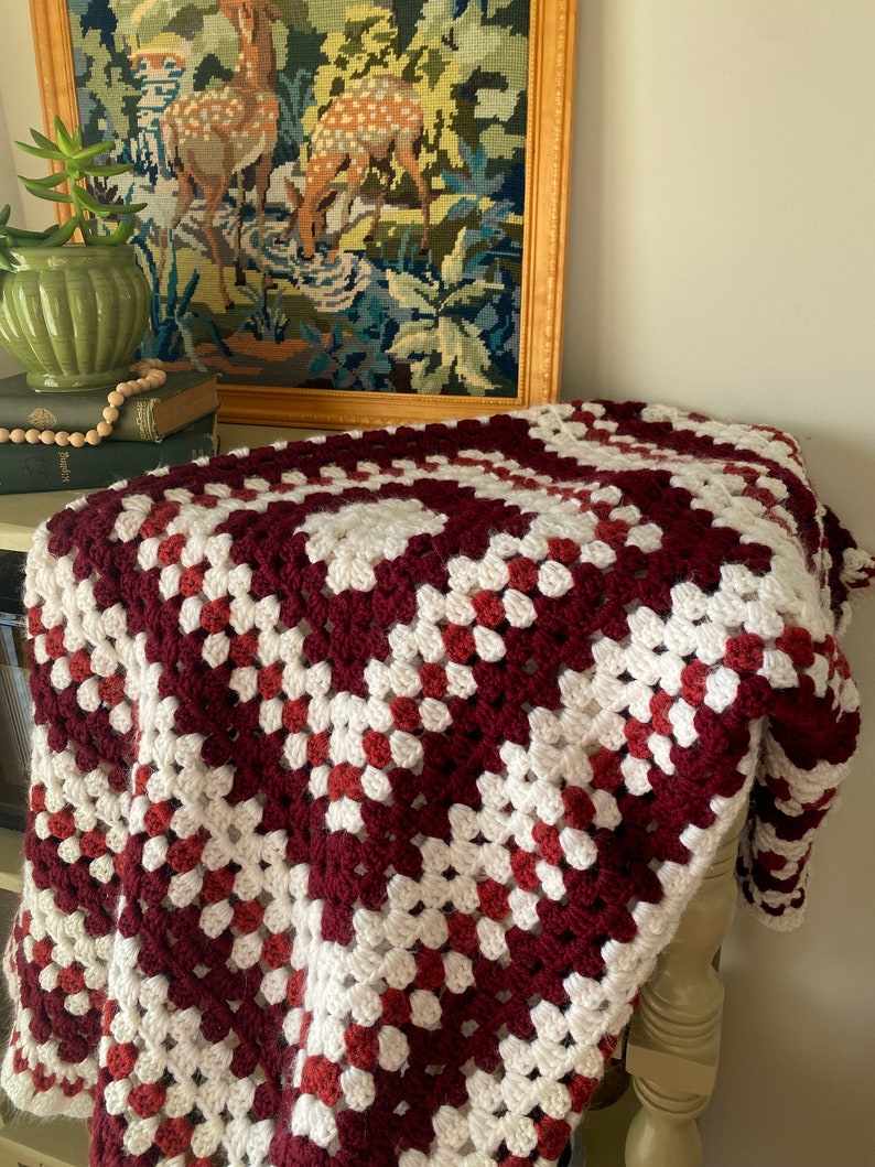 Crochet Lap Blanket / Throw Blanket - Etsy