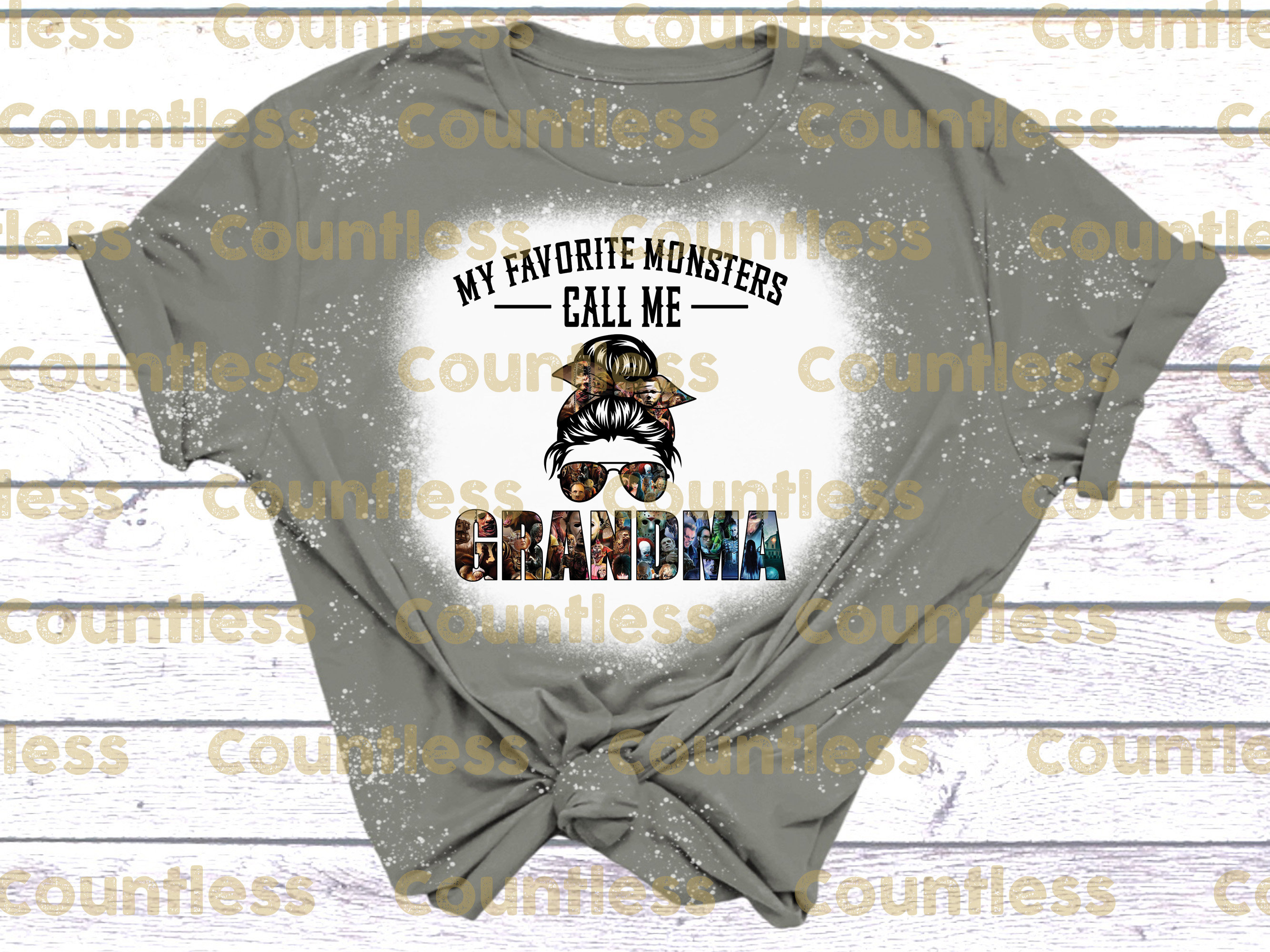 My Favorite Monsters Grandma Sublimation, Instant Download, Sublimation ...