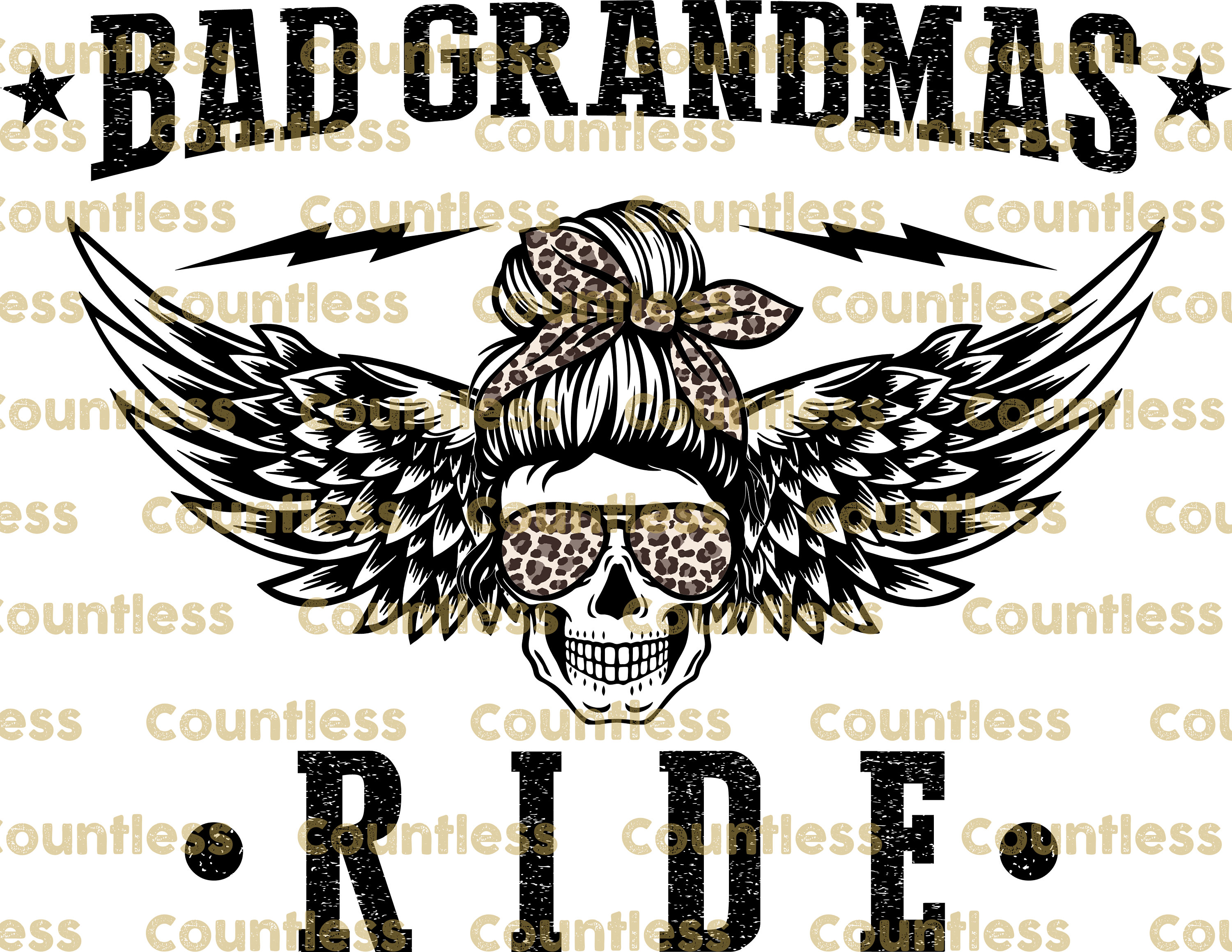 Bad Grandmas Ride Png, Grandma Sublimation, Instant Download ...