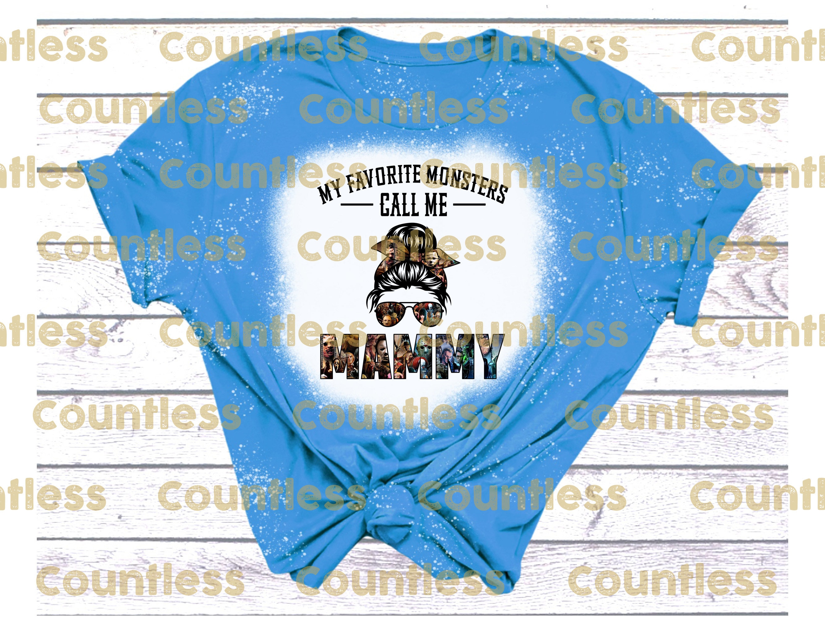 My Favorite Monsters Mammy Sublimation, Instant Download, Sublimation ...