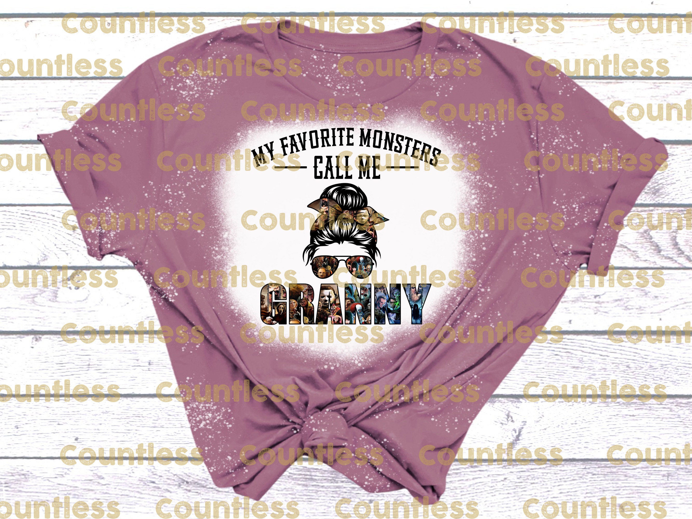 My Favorite Monsters Granny Sublimation, Instant Download, Sublimation ...