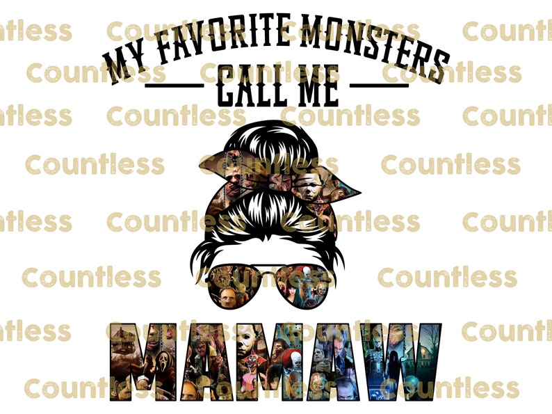 Mamaw Sublimation, Png, Instant Download, Sublimation Designs, Messy ...