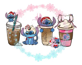 Stitch Dtf Transfers - Etsy