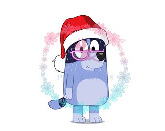 Bluey Press On - Etsy