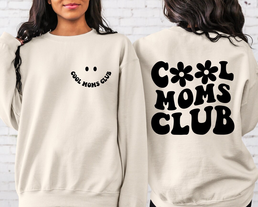 Cool Moms Club Hoodie Cool Mom Sweatshirt Cool Mom Hoodie - Etsy