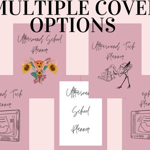 Ultrasound Tech Pink Sonographer School Technician Planner Student ...