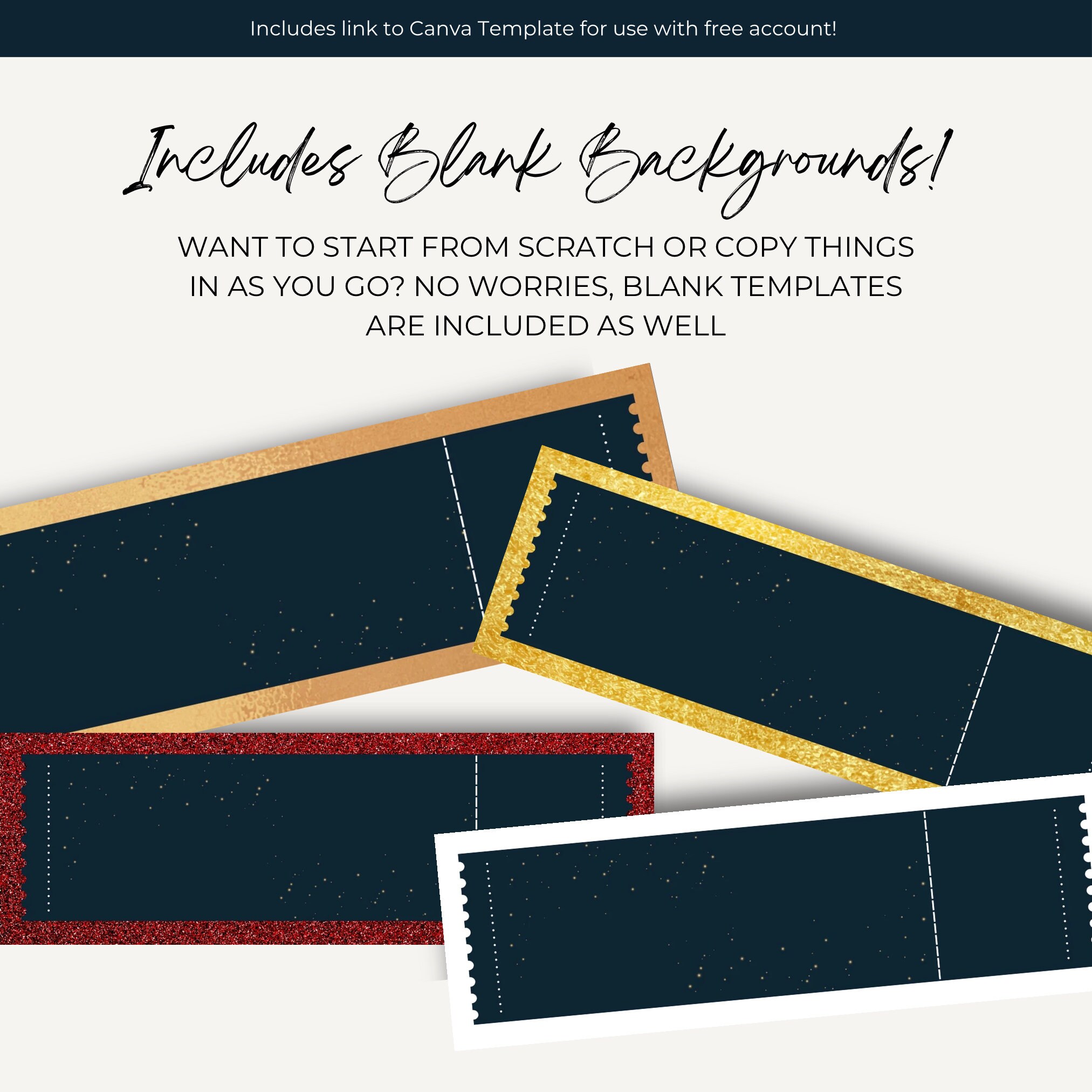 Navy Ball Ticket Template Mil Ball Corpsman HM MA Canva Editable Ball ...