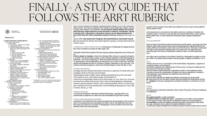 Study Guide for the ARRT ® Radiography Exam, Kays Guide for Radiography ...