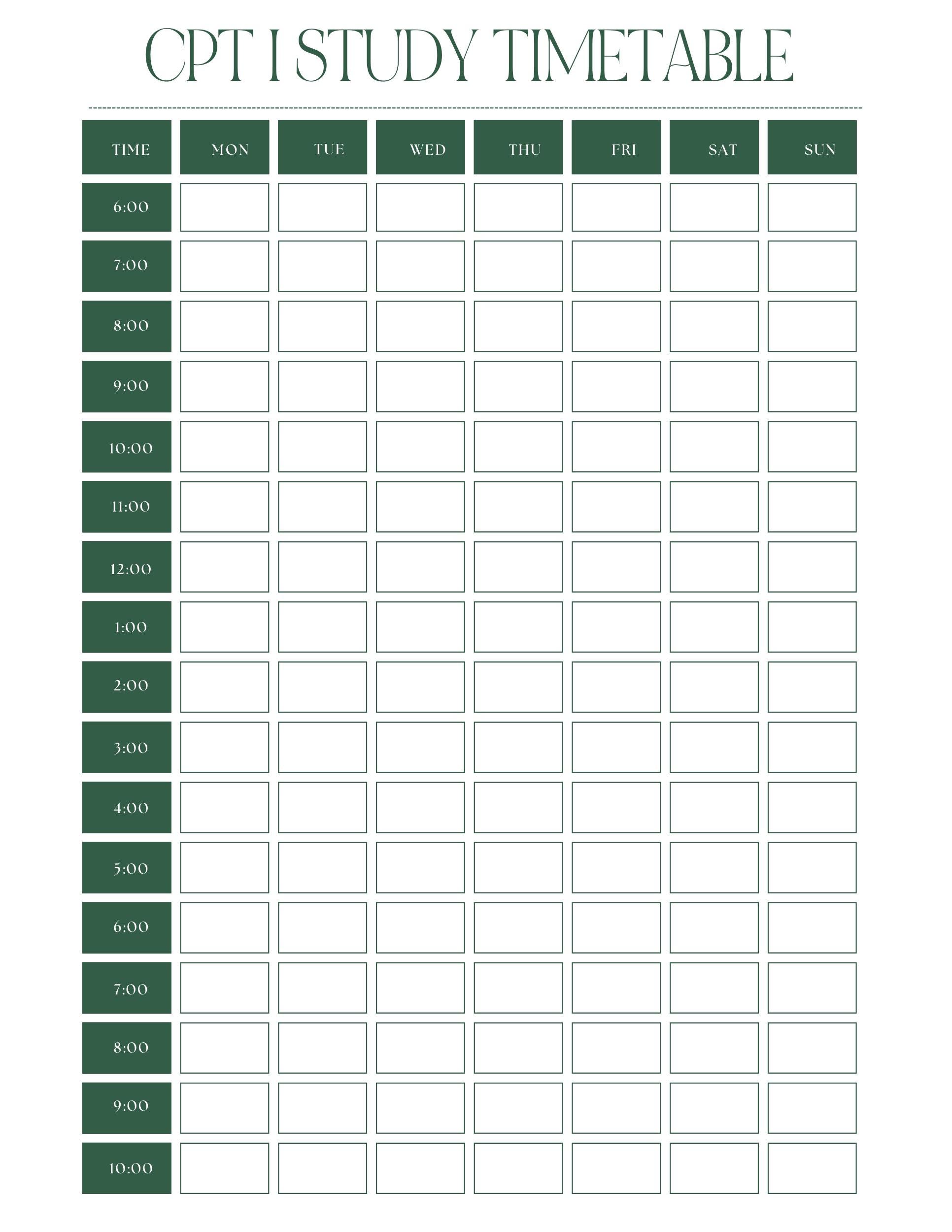 Phlebotomy Program Planner CPT Phlebotomist Planning Pages CPT ...