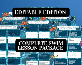 Swim Skills Chart - Etsy