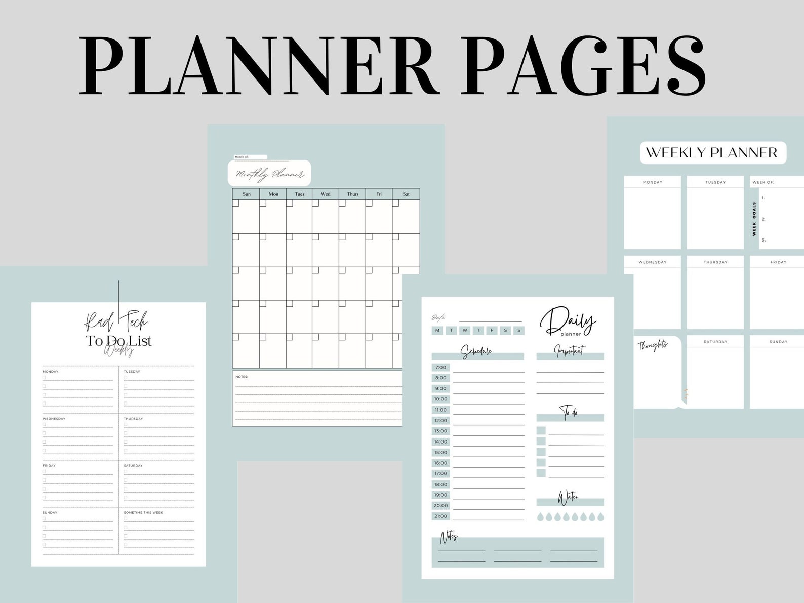 Rad Tech X-ray Technician Planner Student Clinical Journal Radiologic ...
